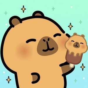 99+ Hình ảnh capybara chibi cute ngộ nghĩnh và độc đáo