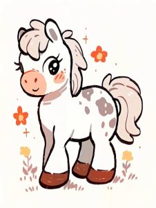 Chia sẻ 99+ ảnh ngựa chibi đẹp, cute và cực ngộ nghĩnh