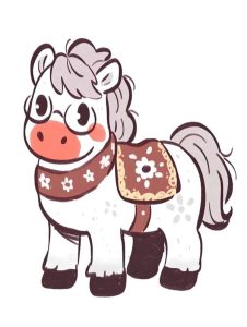 Chia sẻ 99+ ảnh ngựa chibi đẹp, cute và cực ngộ nghĩnh