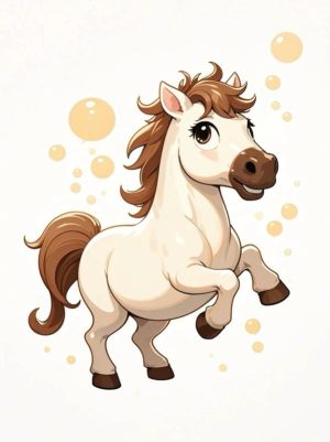 Chia sẻ 99+ ảnh ngựa chibi đẹp, cute và cực ngộ nghĩnh